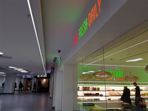 Large scale shopping center renovation - Arcade